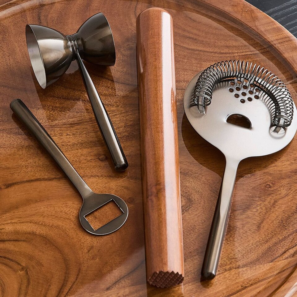 Harlan Bar Tools Set - Sleek, Professional Design | West Elm UK