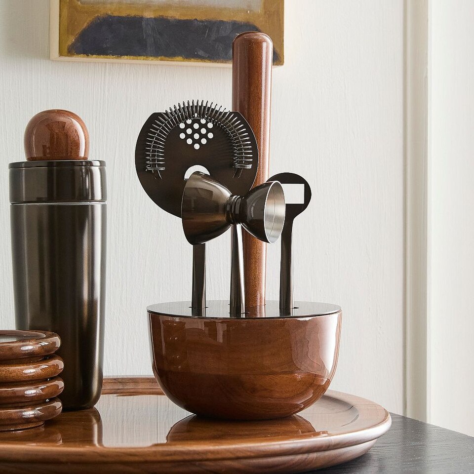 Harlan Bar Tools Set - Sleek, Professional Design | West Elm UK