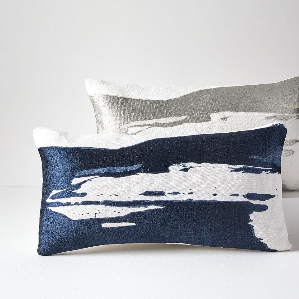 Ink Splash Pillow Covers | West Elm UK