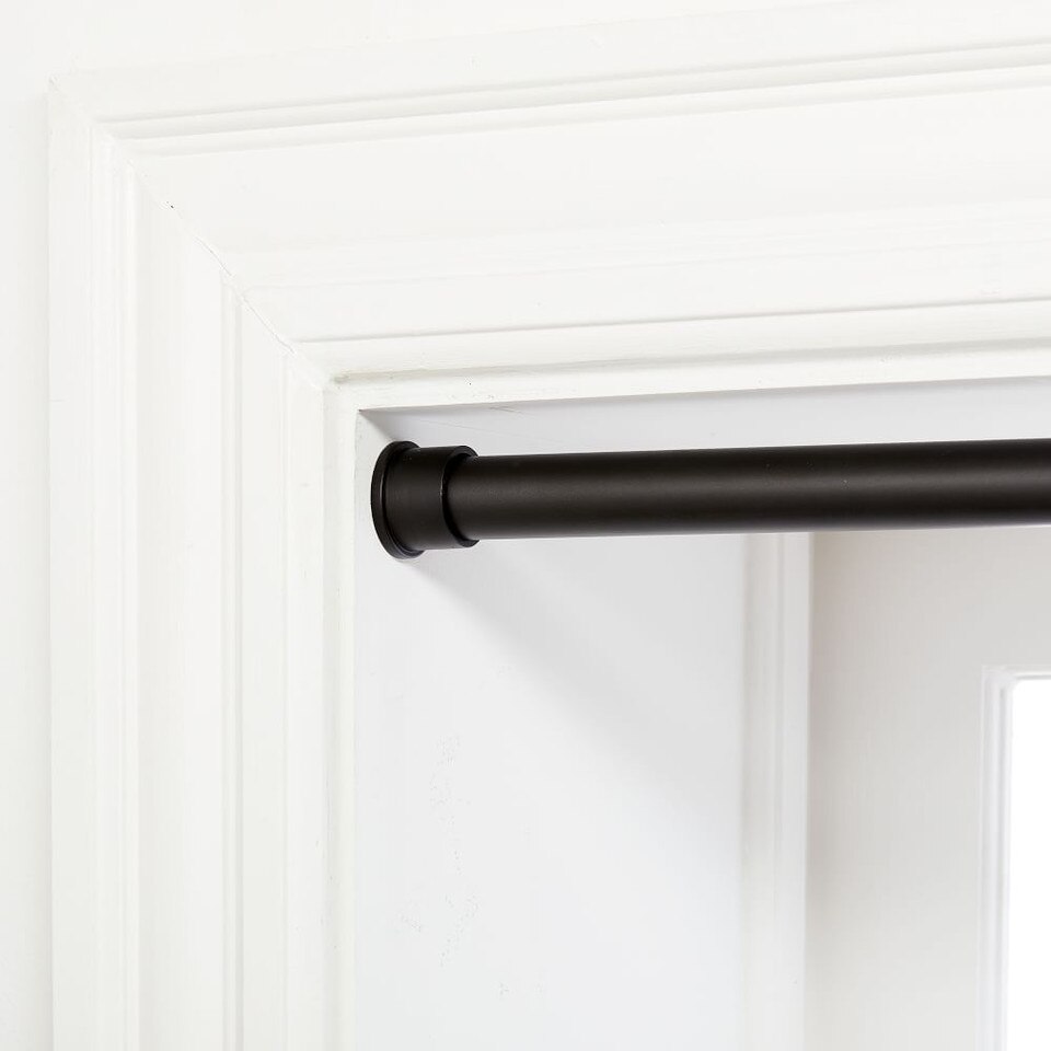 Inside Mount Curtain Rod - Antique Bronze | west elm United Kingdom