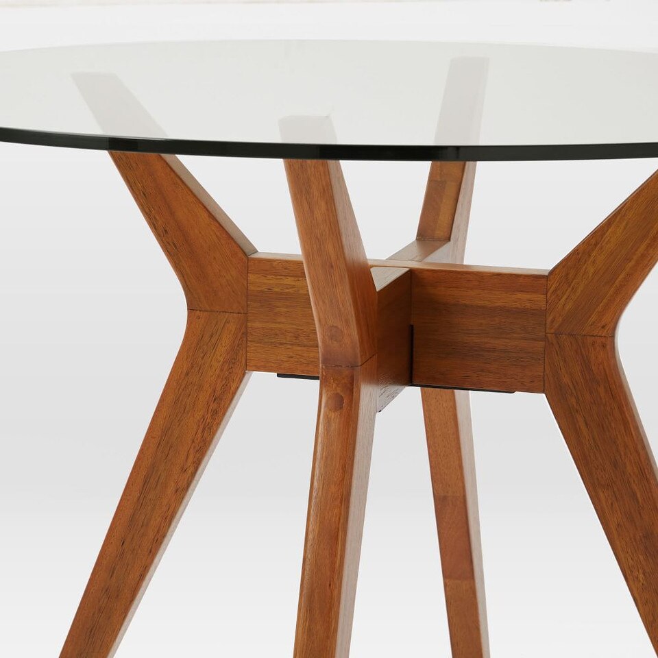 Jensen Round Dining Table (107 cm) - West Elm UK