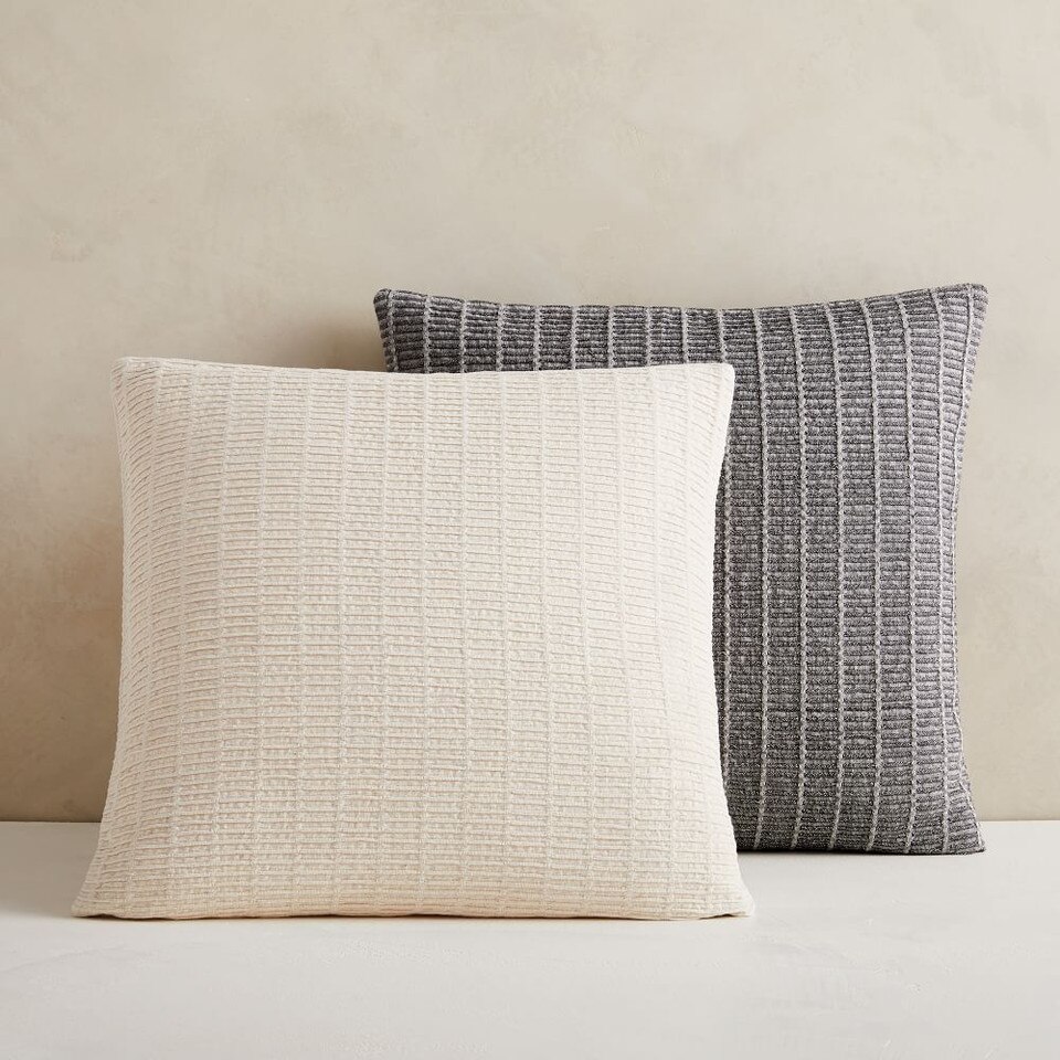 Ladder Stripe Cushion Cover | West Elm UK