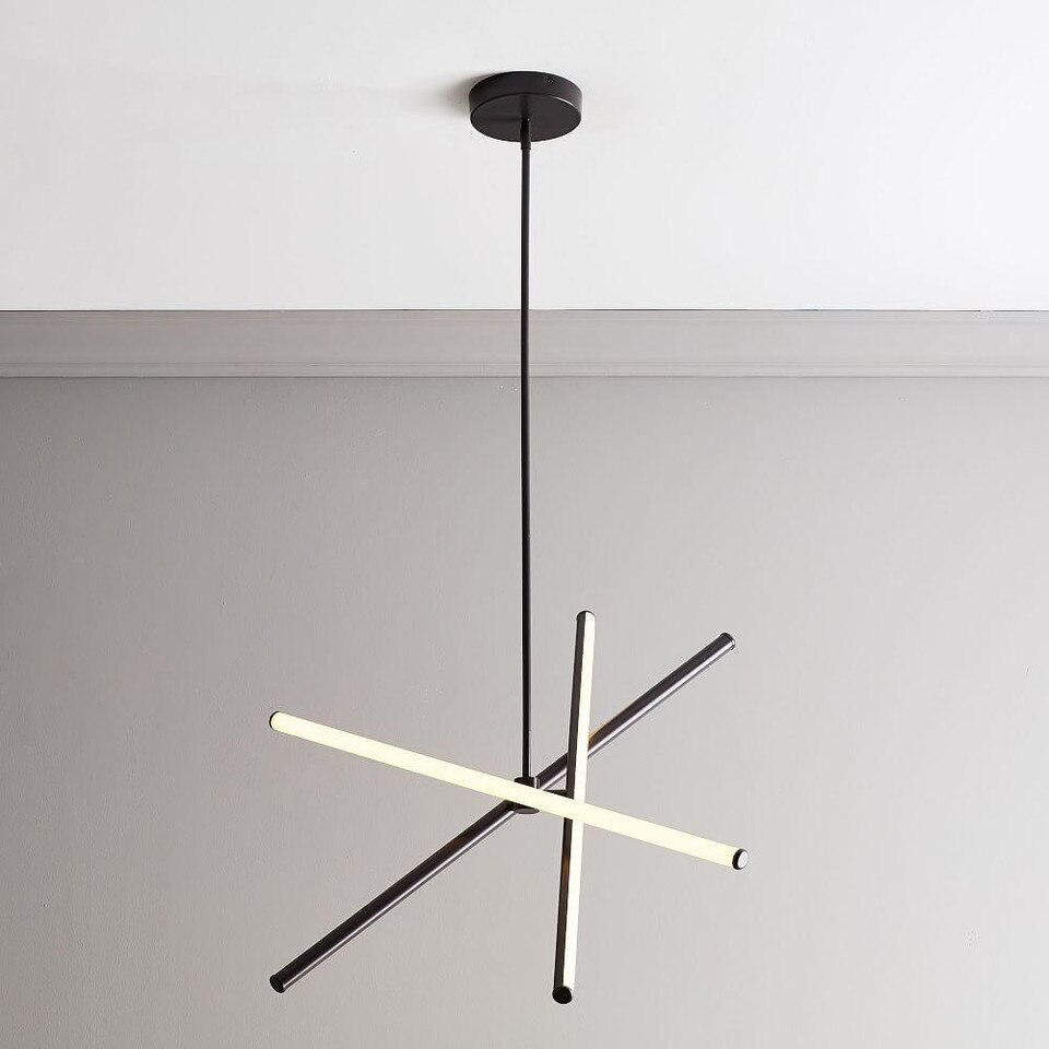 Light Rods LED Chandelier - West Elm UK