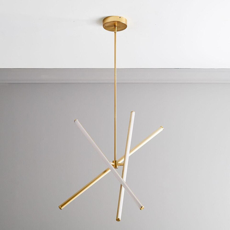 Light Rods LED Chandelier - West Elm UK