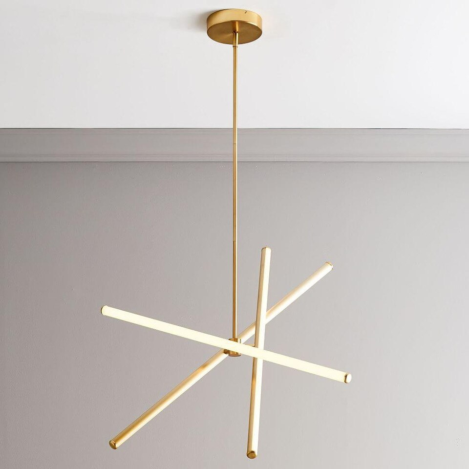 Light Rods LED Chandelier - West Elm UK