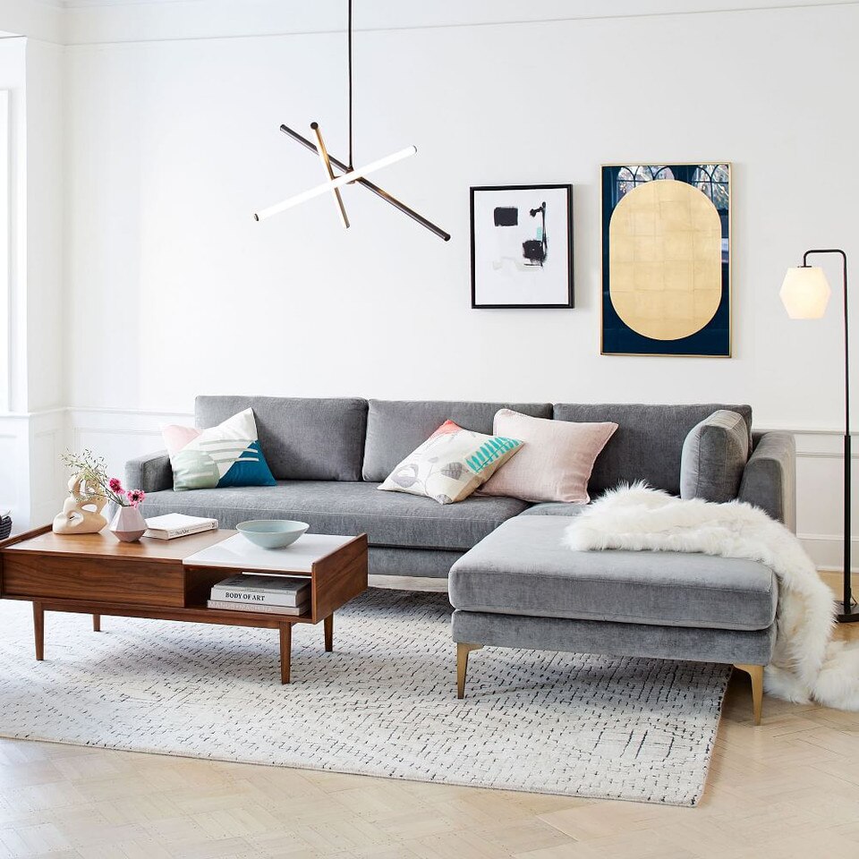 Light Rods LED Chandelier - West Elm UK