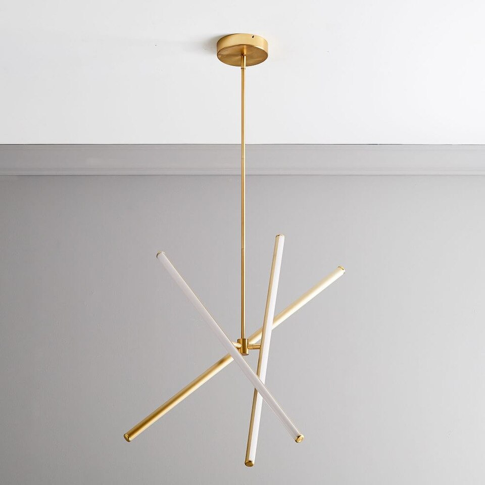 Light Rods LED Chandelier - West Elm UK