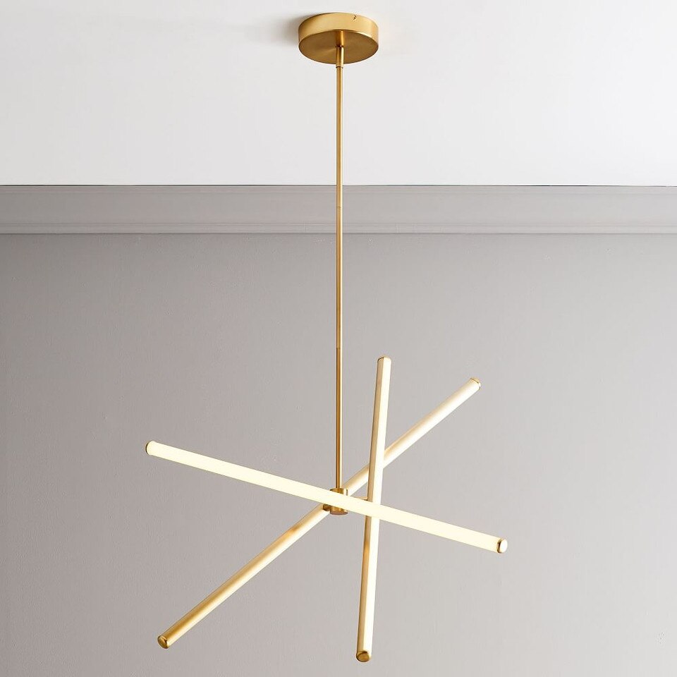 Light Rods LED Chandelier - West Elm UK