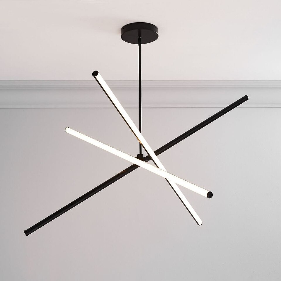 Light Rods LED Chandelier - West Elm UK