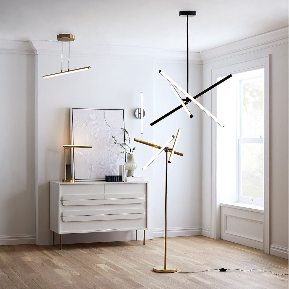 Light Rods LED USB Table Lamp (47 cm) | West Elm UK