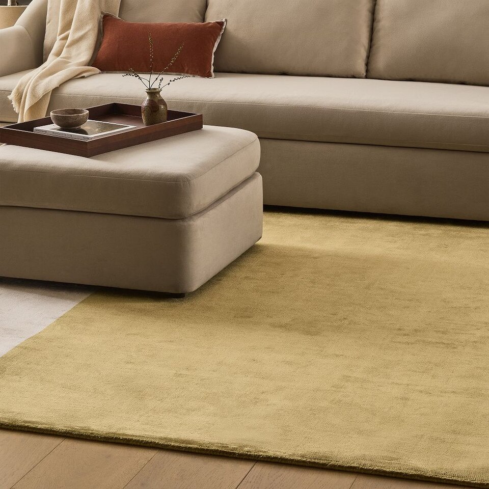 Lucent Colourblock Rug - West Elm UK