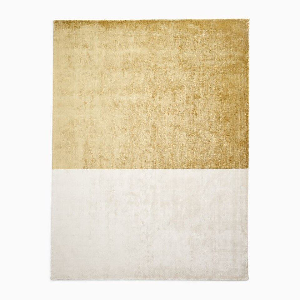 Lucent Colourblock Rug - Modern Luxury Floor Art | West Elm UK