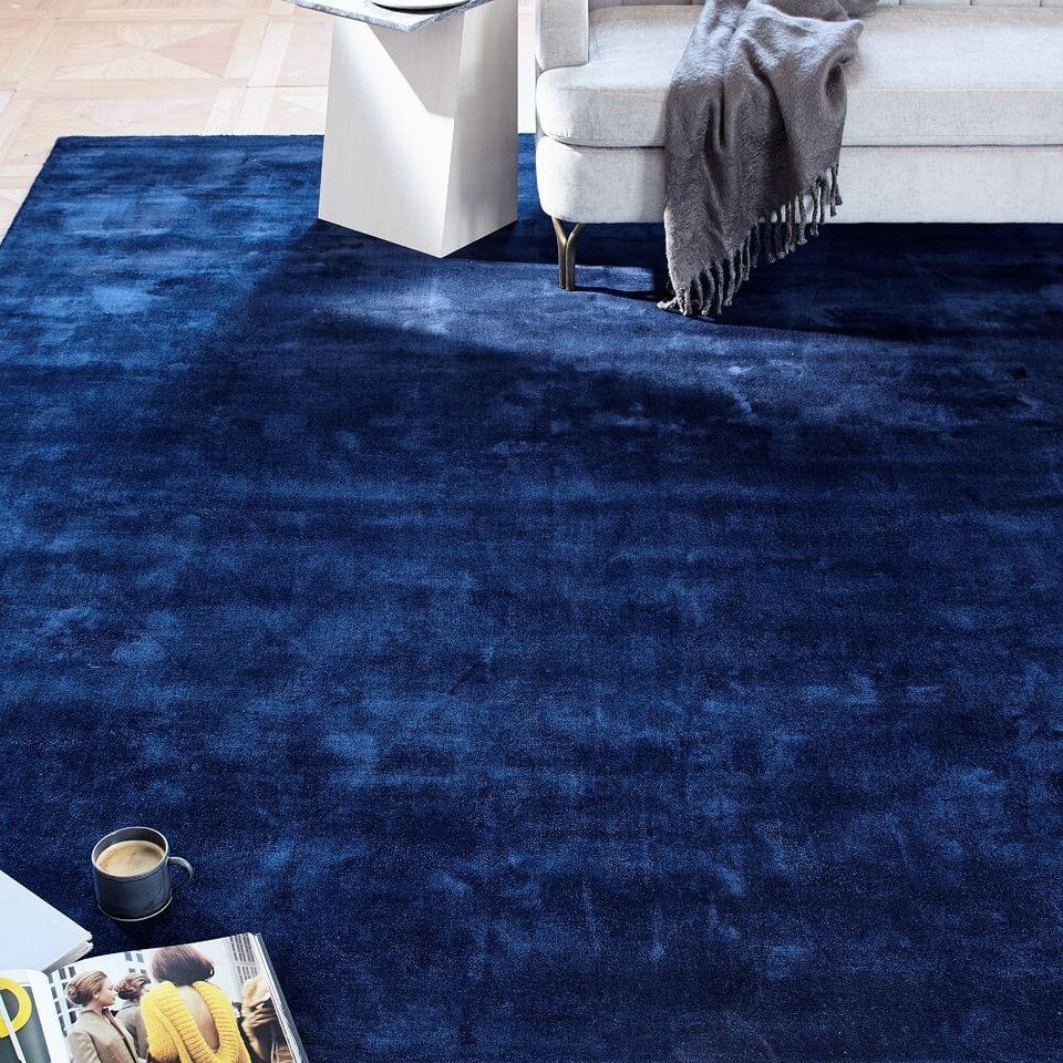Lucent Rug - Midnight | West Elm UK