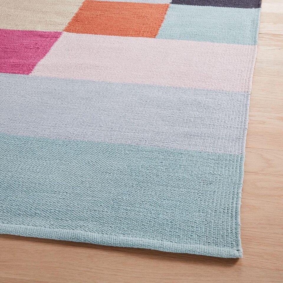 Margo Selby Squares Rug | West Elm UK