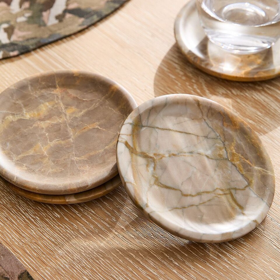 Marion Stone Coaster Sets | West Elm UK