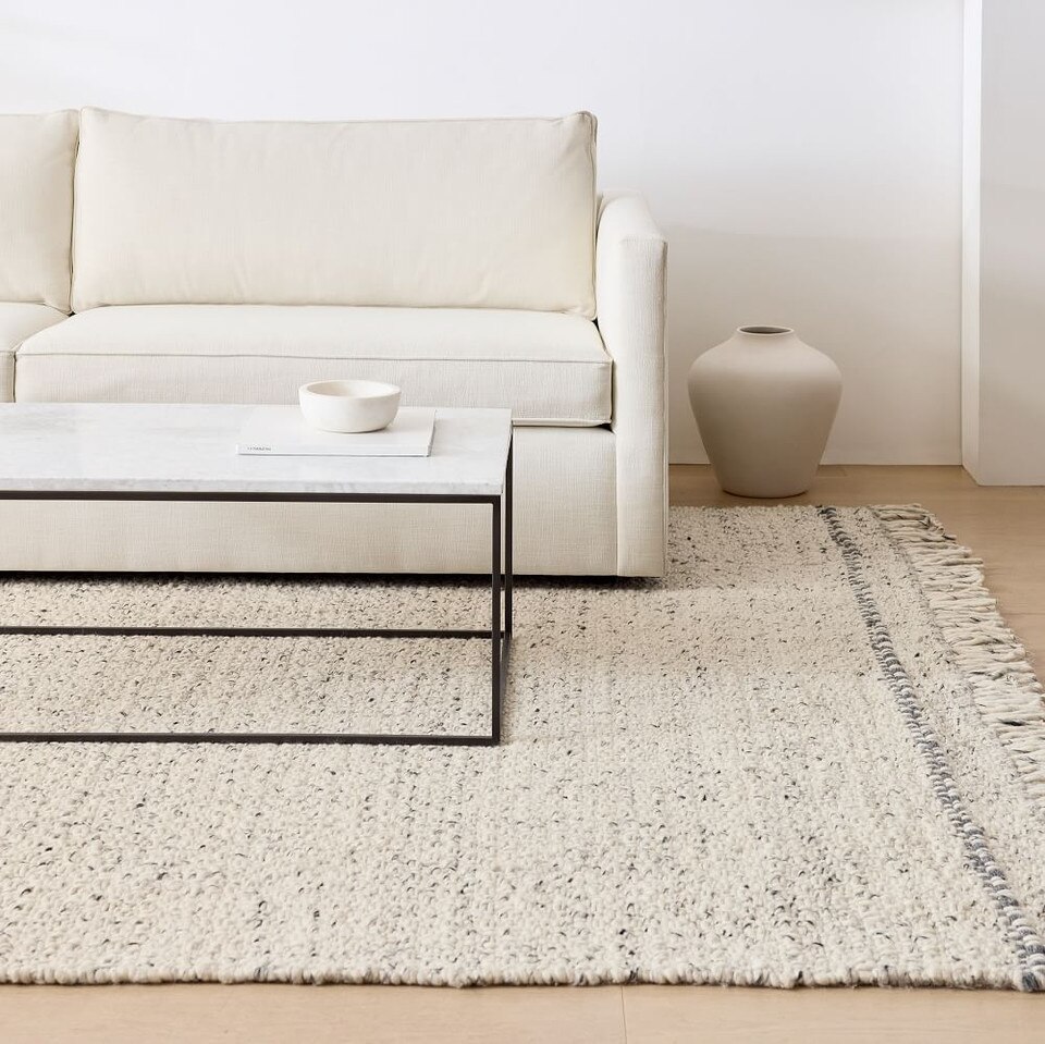 Marled Texture Chunky Rug | West Elm UK