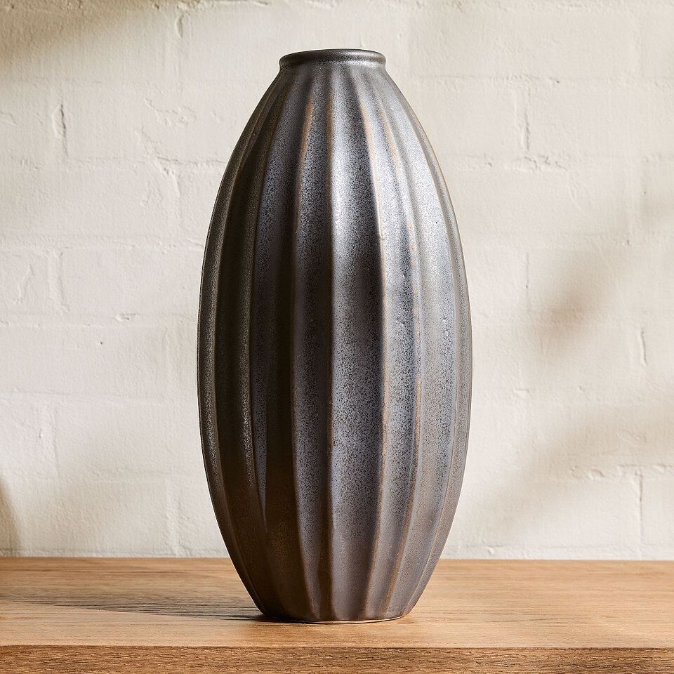 Metallic Ceramic Bud Vases - Artisanal Home Decor | West Elm UK