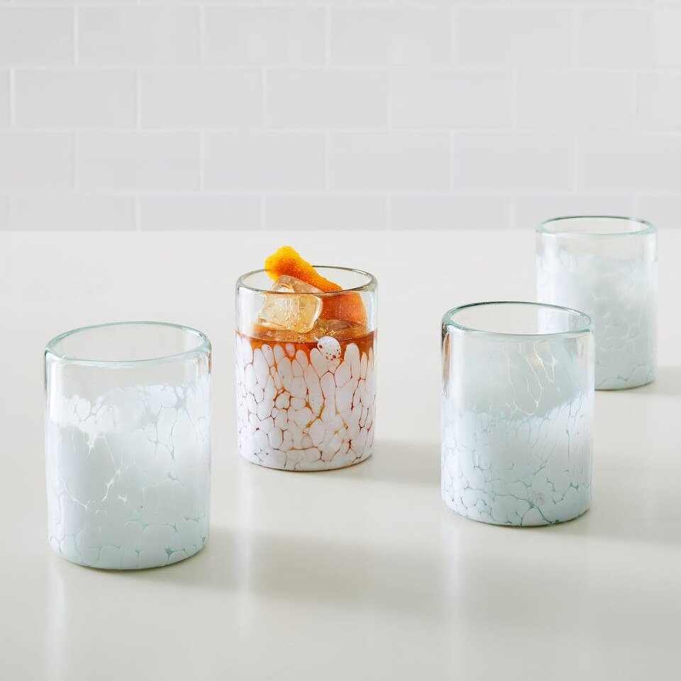 Recycled Mexican Confetti Glassware | west elm United Kingdom