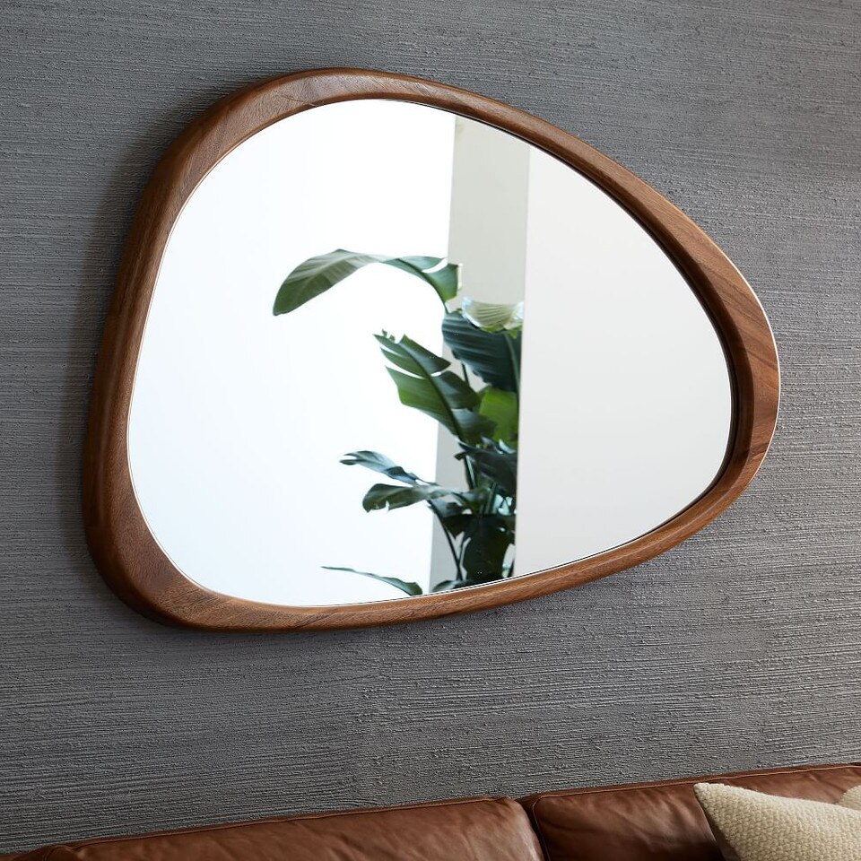 Mid-Century Asymmetrical Wall Mirror | west elm United Kingdom