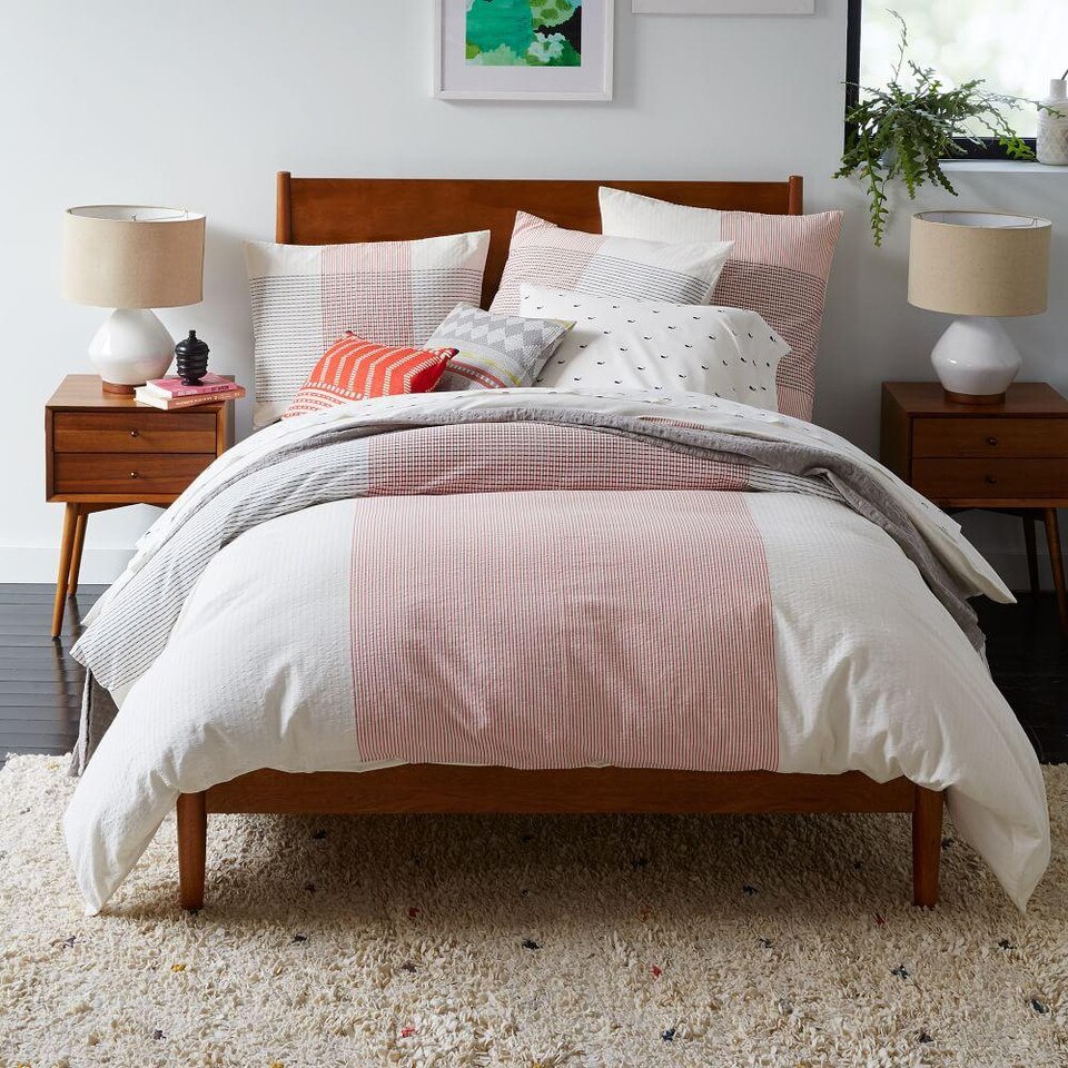 Mid-Century Bed - Acorn | west elm United Kingdom