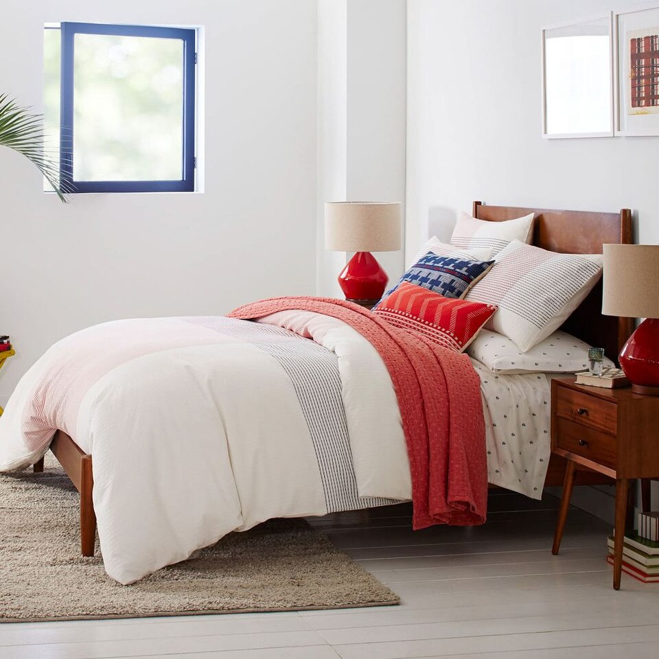 Mid-Century Bed - Acorn | west elm United Kingdom