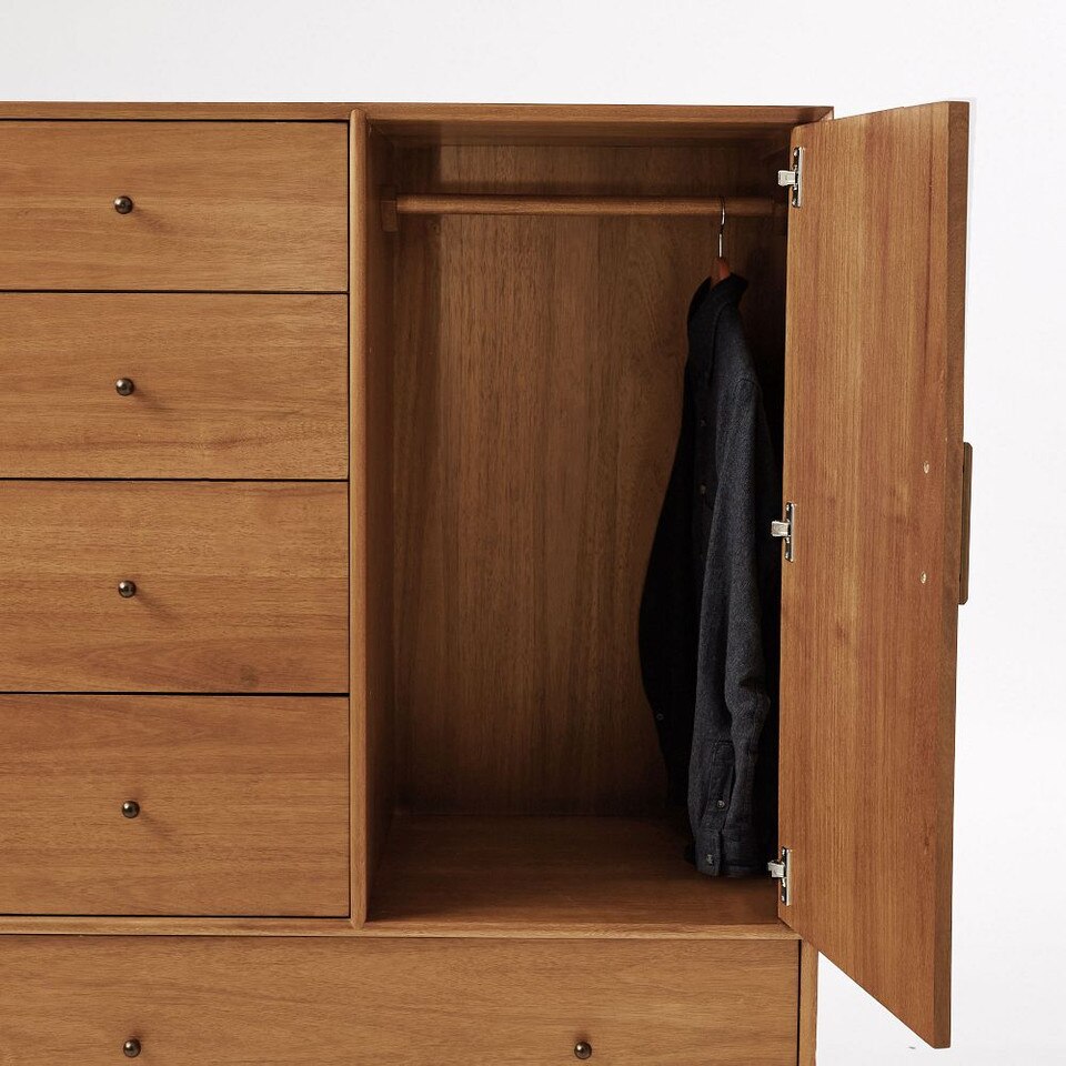 Mid-Century Chifforobe (102 cm) - West Elm UK