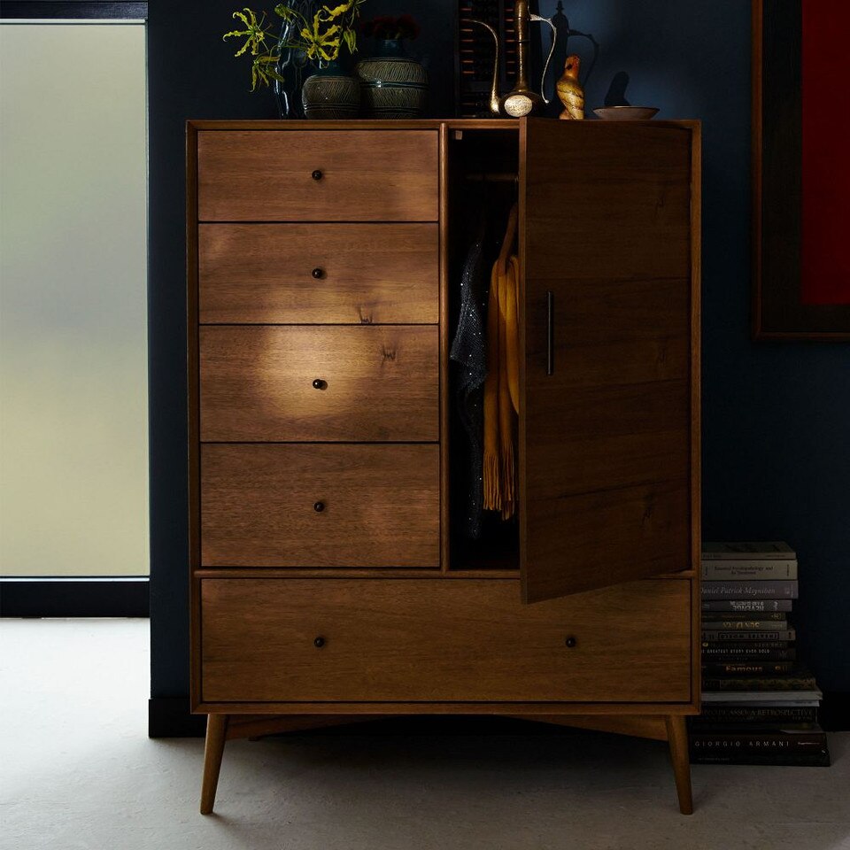 Mid-Century Chifforobe (102 cm) - West Elm UK