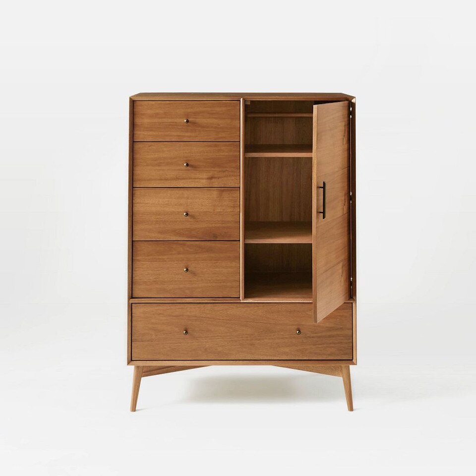 Mid-Century Chifforobe (102 cm) - West Elm UK
