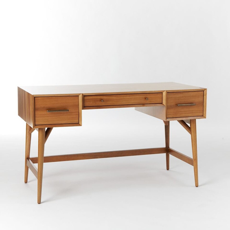 Mid-Century Desk (132 cm) - West Elm UK