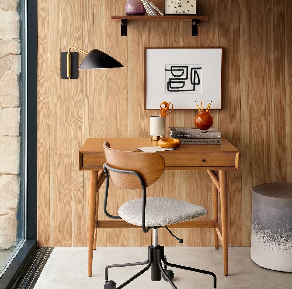 Mid-Century Mini Desk (91 cm) | West Elm UK