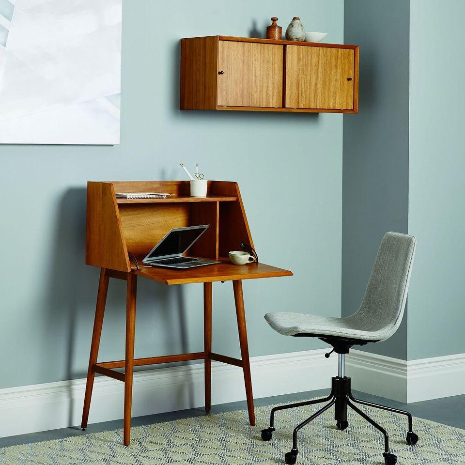 Mid-Century Mini Secretary | West Elm UK