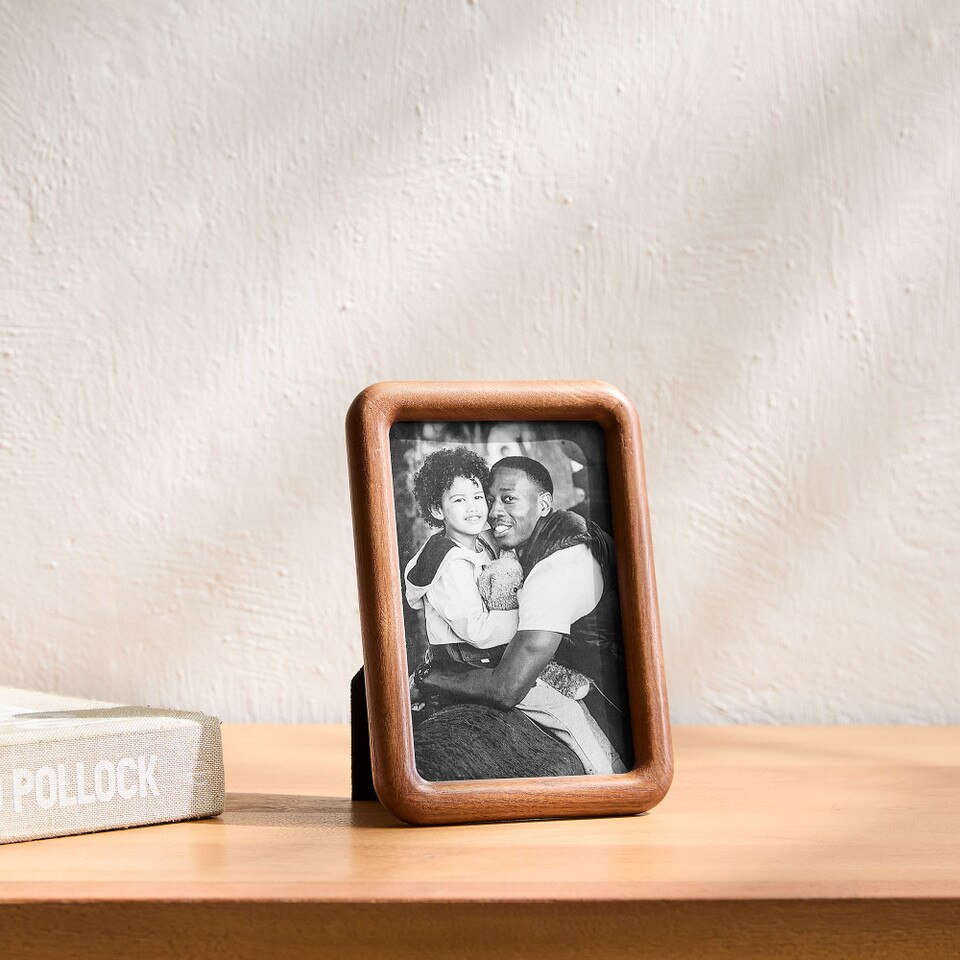 Modern Rounded Wooden Tabletop Frames | West Elm UK