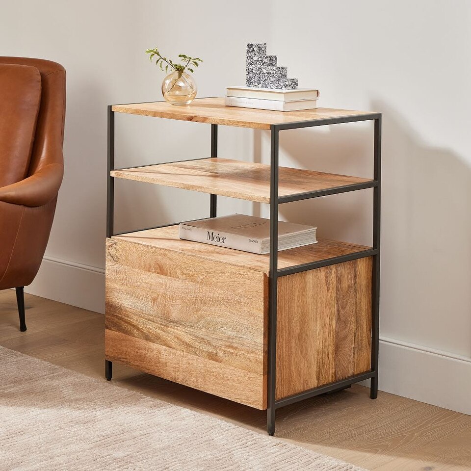 Industrial Modular Storage Console | West Elm UK