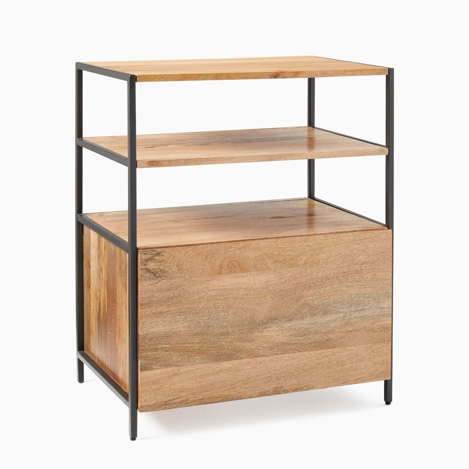 Industrial Modular Storage Console | West Elm UK