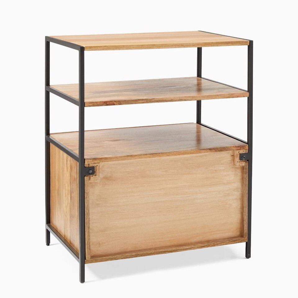 Industrial Modular Storage Console | West Elm UK