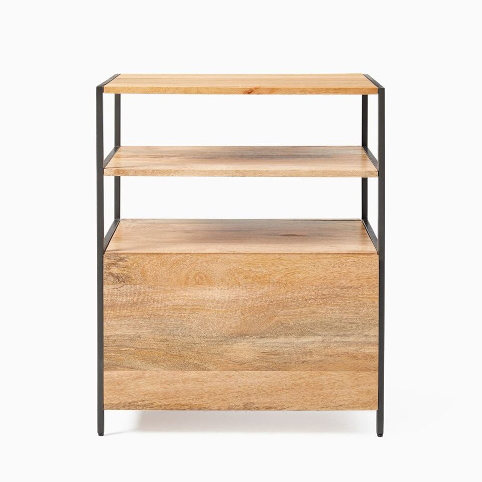Industrial Modular Storage Console | West Elm UK