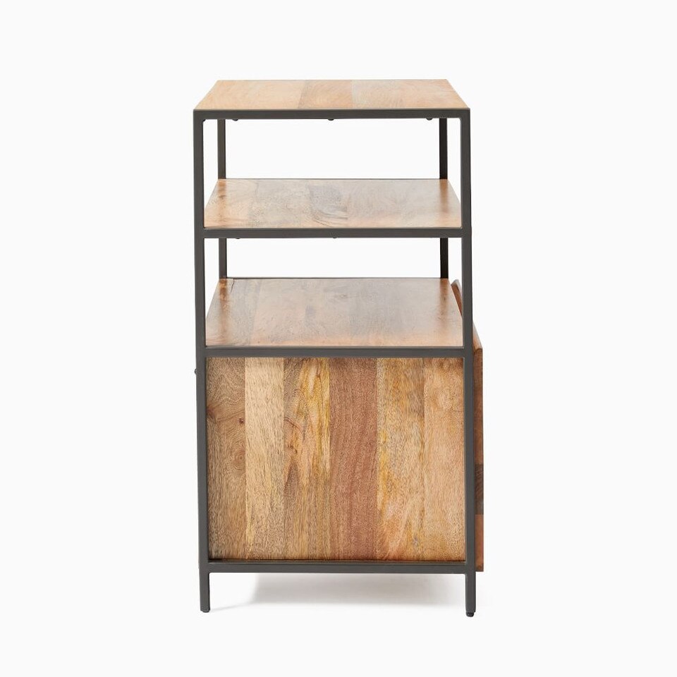 Industrial Modular Storage Console | West Elm UK