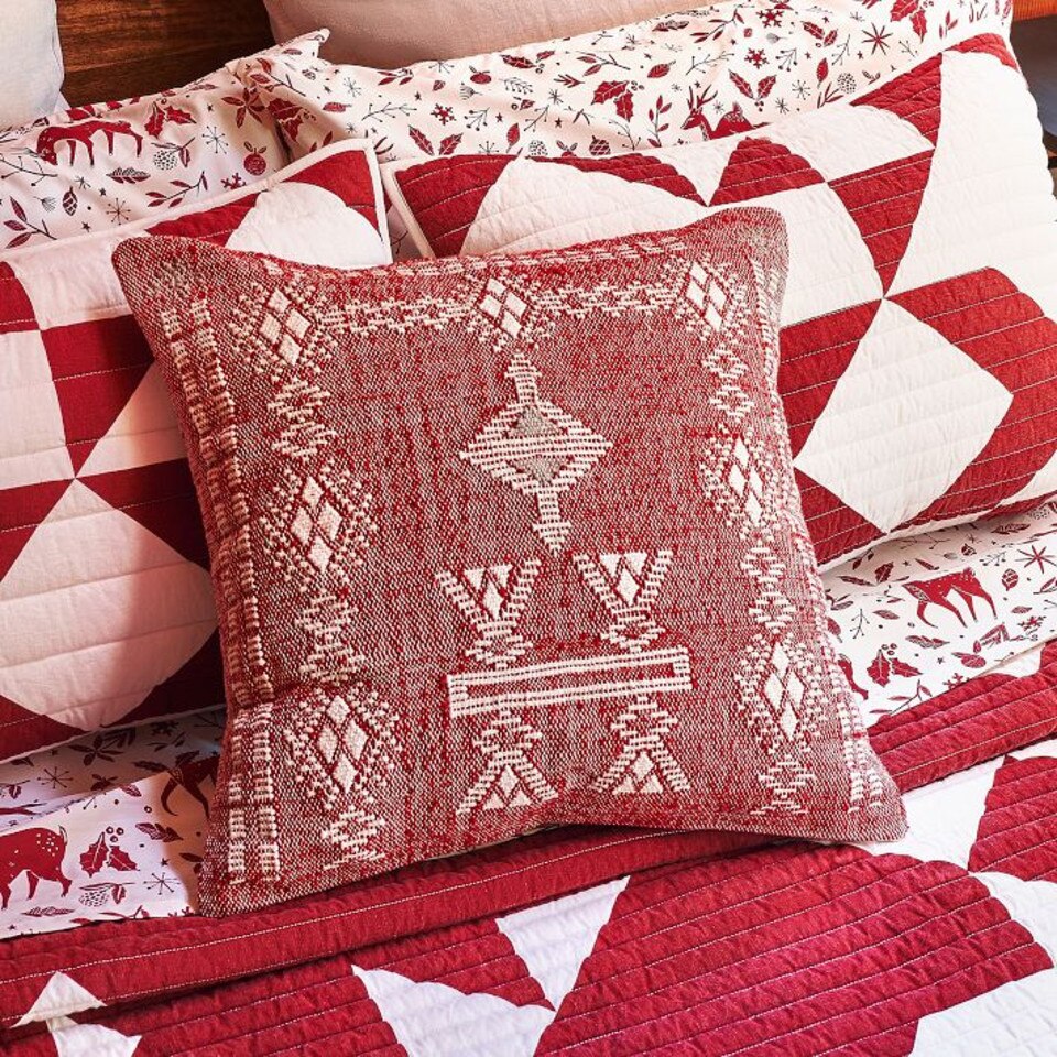 Moroccan Woven Pillow Cover - West Elm UK
