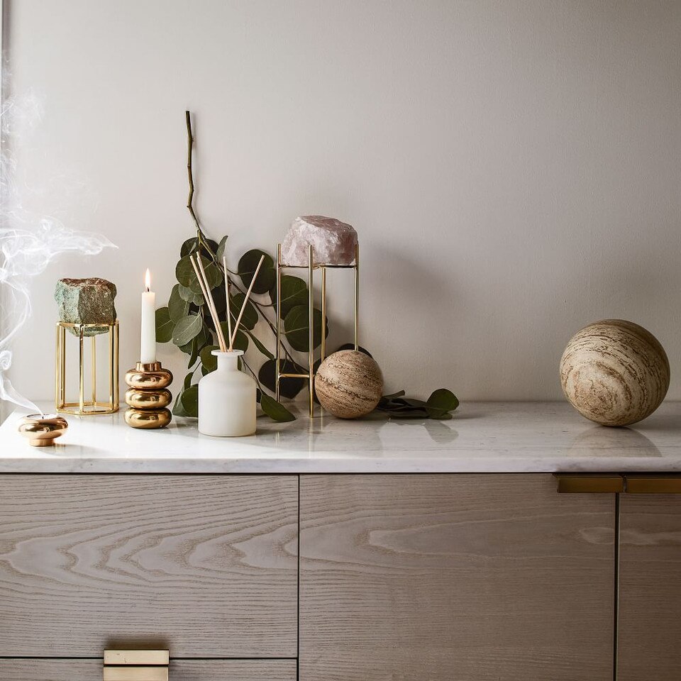 Natural Stone on Stand Objects | West Elm UK