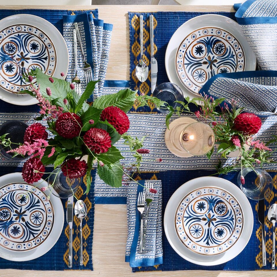 Nilak Stoneware Salad Plates - Bold & Durable Design | West Elm UK