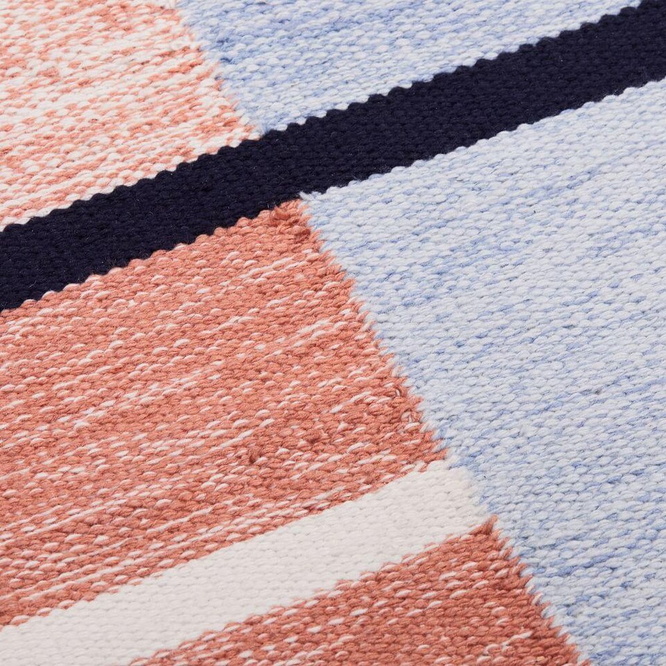 Offset Ombre Performance Rug | west elm United Kingdom