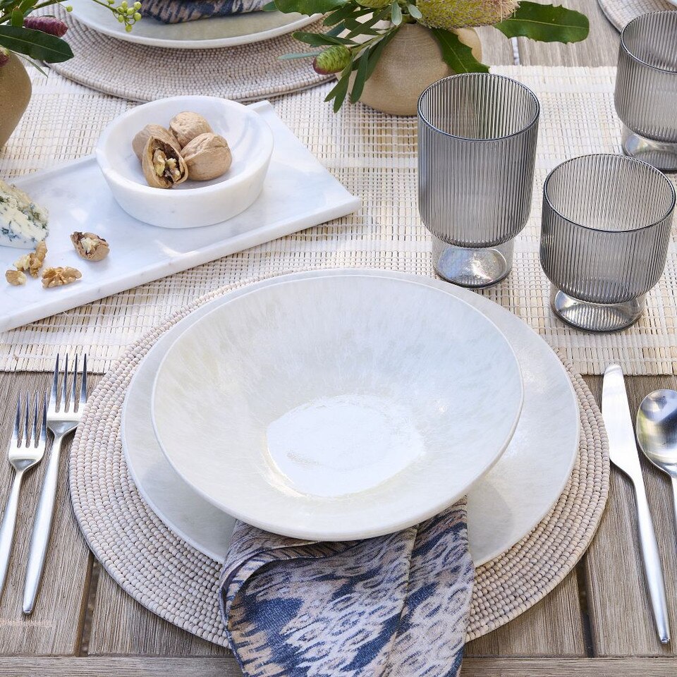 Oyku Stoneware Dinnerware - Modern Tableware Collection | West Elm UK