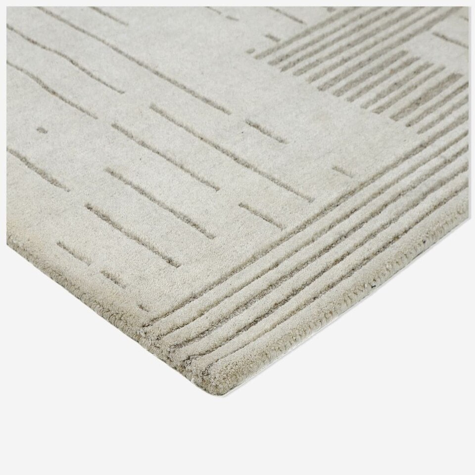 Painted Mixed Stripes Rug | West Elm UK