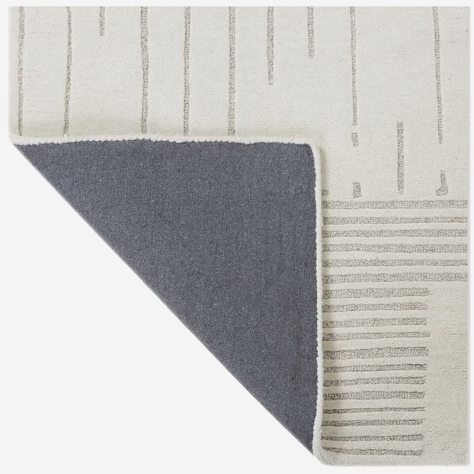 Painted Mixed Stripes Rug | West Elm UK