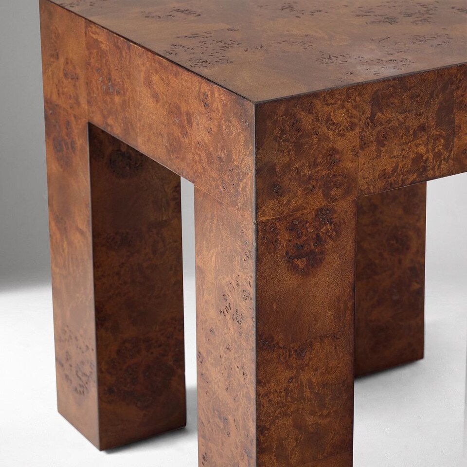 Parsons Burl Side Table (41 cm) | West Elm UK