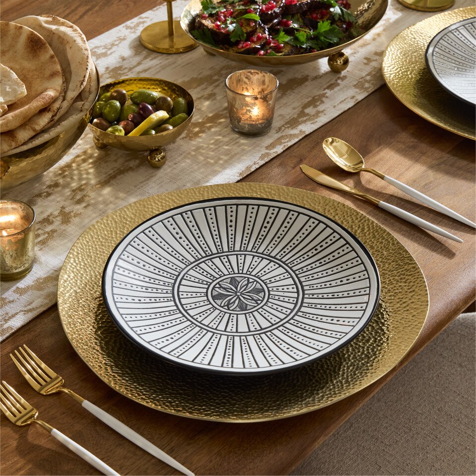 Fez Stoneware Dinnerware - Classic Heirloom Quality | West Elm UK