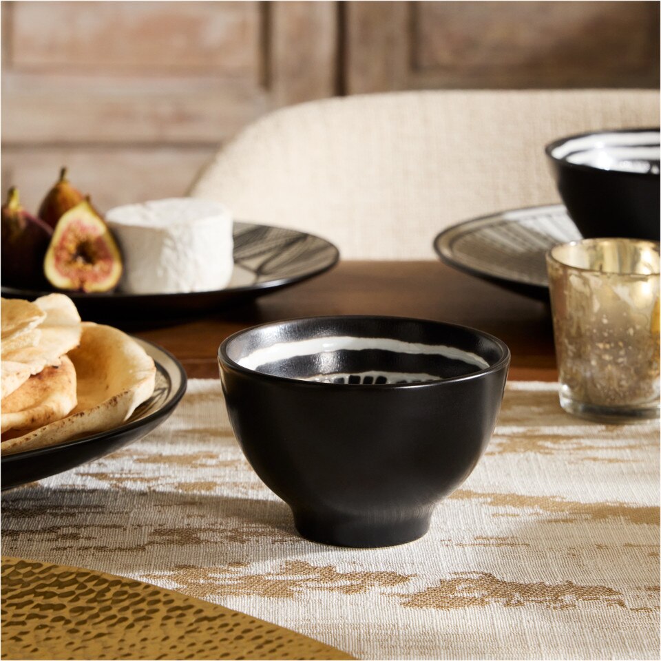 Fez Stoneware Serveware - Artisanal Dining Elegance | West Elm UK