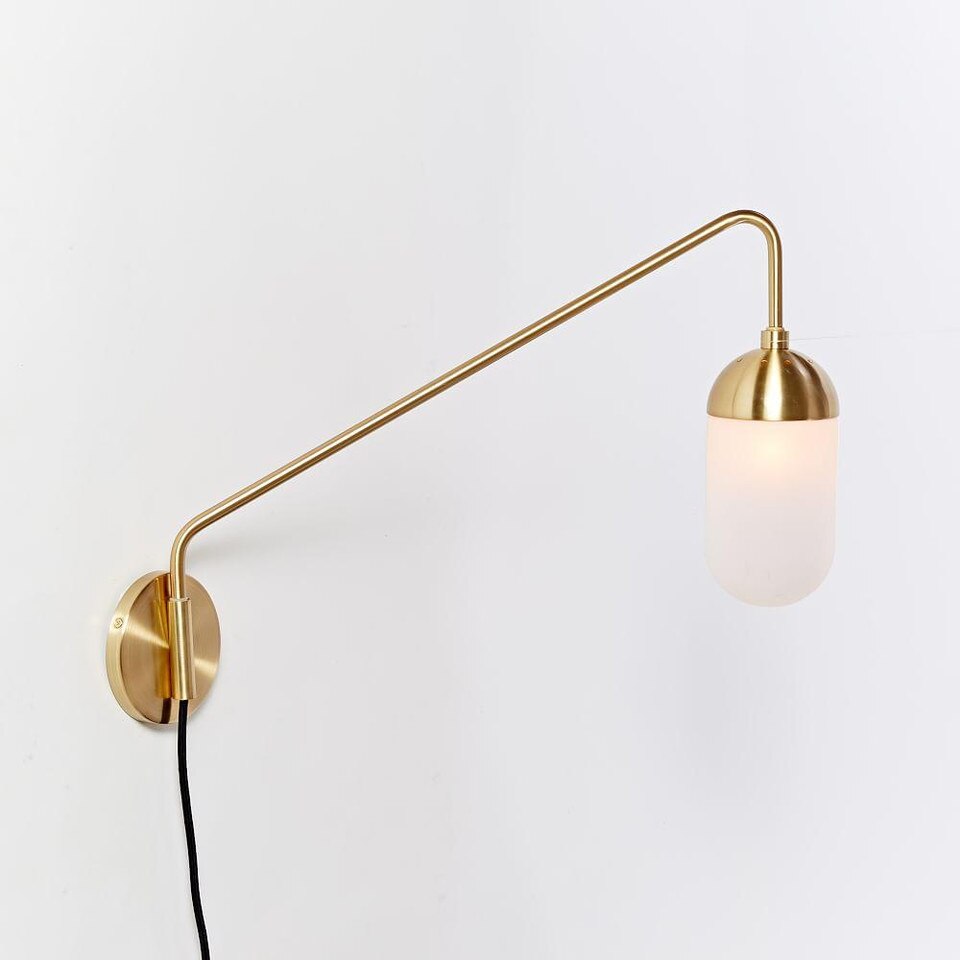 Pelle Sconce - Long Gooseneck | West Elm UK