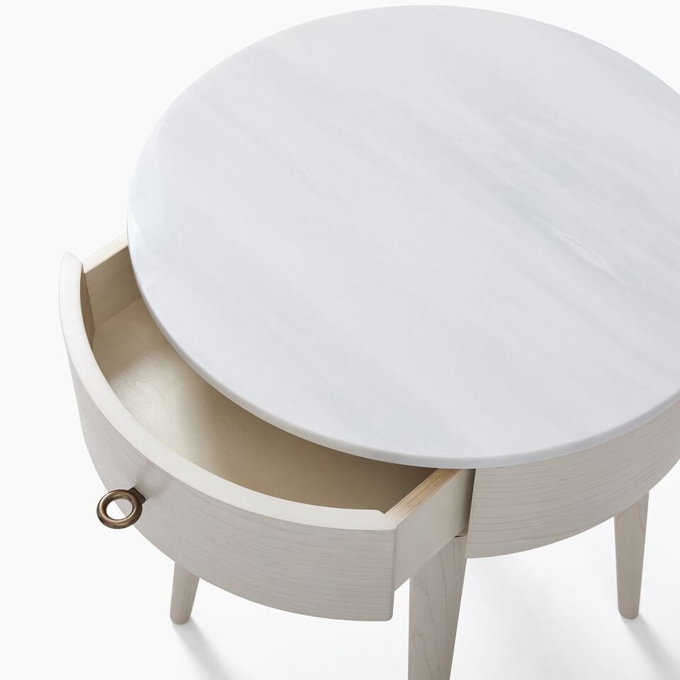 Penelope Bedside Table (46 cm) - West Elm UK