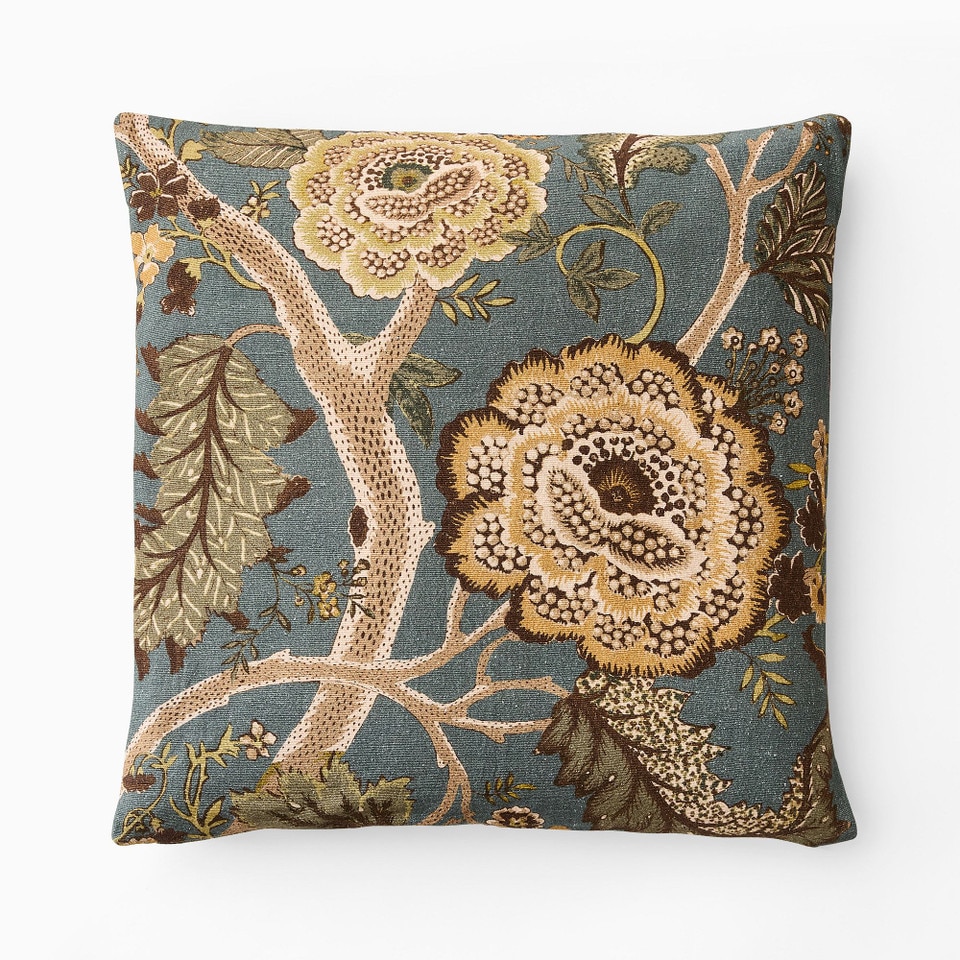 Pierce & Ward Palampore Floral Cushion Cover | West Elm UK